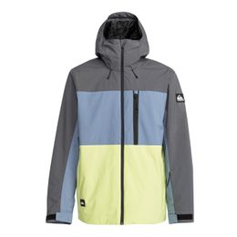 Snowboardjacke Quiksilver "Sycamore", Herren, Gr. XXL, grau (schwarz shadow), Obermaterial: 100% Microfaser;, Jacken Snowboardjacke