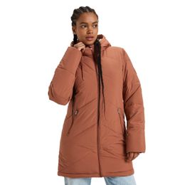 Leichtdaunenjacke Roxy "Better Weather", Damen, Gr. M, braun (russet), Obermaterial: 100% Microfaser;, Jacken Leichtdaunenjacke