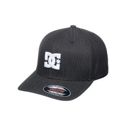Flex Cap DC Shoes "Capstar", Herren, Gr. S, schwarz, Baumwolle, Caps Flex Cap