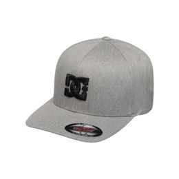 Flex Cap DC Shoes "Capstar", Herren, Gr. L, grau (castlerock), Baumwolle, Caps Flex Cap