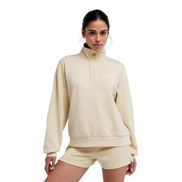 Sweatshirt Roxy "Rise & Vibe Sweet", Damen, Gr. S, pebble, Obermaterial: 48% Viskose, 44% Microfaser, 8% Elasthan;, Sweatshirts Sweatshirt
