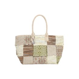 Emily & Noah Shopper EMILY & NOAH "Shopper E&N Janneke", Damen, Gr. B/H/T: 60cm x 32cm x 16cm 0, grau (taupe 900), Polyester, Taschen Shopper