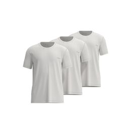 T-Shirt Tom Tailor "T-Shirt Shirt 1/2 Rundhals 3P 3er Pack", Damen, Gr. L, wei&szlig;, Obermaterial: 100% Baumwolle CO., Shirts T-Shirt