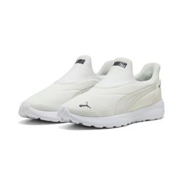 Walkingschuh Puma "SOFTRIDE COSMIC SLIPTECH", Damen, Gr. 38,5, vapor gray, vapor gray, Textil, unifarben, Schuhe Walkingschuh, mit profiliertem Laufsohlenprofil, mit Schlupfeinstieg, aus Textil