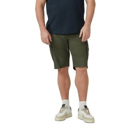Cargoshorts, Damen, Gr. 38, N-Gr, dunkelgr&uuml;n, Web, Obermaterial: 98% Baumwolle, 2% Elasthan, s.Oliver MEN BIG SIZES, unifarben, regular fit knielang, Hosen Cargoshorts, mit Cargo Taschen