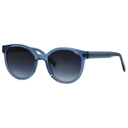 Marc O'Polo Sonnenbrille MARC O'POLO "Modell 506234", Herren, blau, transparent, durchscheinend, leicht gl&auml;nzend, Sonnenbrillen Sonnenbrille, Form Panto, Logoschriftzug auf B&uuml;gel, Kunststofffassung