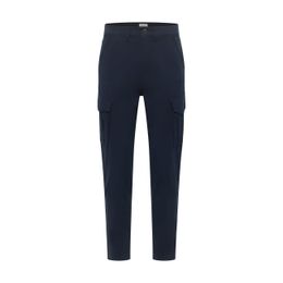 5-Pocket-Hose Mustang "Herren Style Lex Cargo", Damen, Gr. 30, L&auml;nge 32, 4136 blau, Web, 98% Baumwolle, 2% Elasthan, unifarben, l&auml;ssig geschnitten, Hosen 5-Pocket-Hose