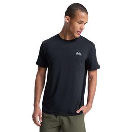T-Shirt Quiksilver "Caecilian", Herren, Gr. L, schwarz, Obermaterial: 88% Microfaser, 12% Elasthan;, Shirts T-Shirt