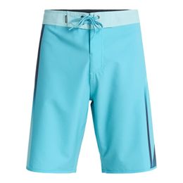 Boardshorts Quiksilver "Surfsilk Holmes 20", Herren, Gr. 28(XS), aqua holmes, Obermaterial: 88% Microfaser, 12% Elasthan;, Hosen Boardshorts