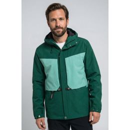 Sch&ouml;ffel Trekkingjacke SCH&Ouml;FFEL "2L Jacket Style Maghera MEN", Herren, Gr. 48, fir gr&uuml;n, Obermaterial: 100% Polyester, Basic Po-bedeckend, mit Druckkn&ouml;pfen,mit Gummizug,verstellbar, Jacken Trekkingjacke, Bel&uuml;ftungsrei&szlig;verschl&uuml;sse, Befestigungsleiste f&uuml;r Zusatzausr&uuml;stung