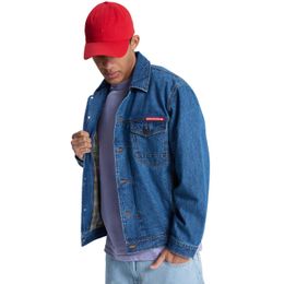 Jeansjacke Quiksilver "All Ride Denimt", Herren, Gr. L, medium blau, Obermaterial: 100% Walkfrottier;, Jacken Jeansjacke