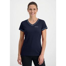 Funktionsshirt Icepeak "BEASLEY", Damen, Gr. L, dunkelblau, Obermaterial: 100% Polyester, Shirts Funktionsshirt, f&uuml;r sportliche Aktivit&auml;ten, sportlicher Stil, leichtes Design