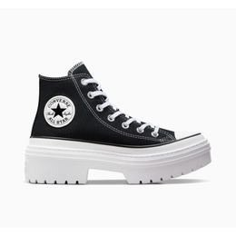 Sneaker Converse "CHUCK TAYLOR ALL STAR LUGGED HEEL", Damen, Gr. 36, schwarz, wei&szlig;, egret, Textil, Schuhe Sneaker