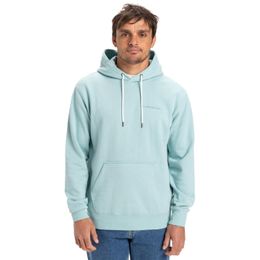 Hoodie Quiksilver "Salt Water", Herren, Gr. M, aquifer, Obermaterial: 80% Walkfrottier, 20% Microfaser;, Sweatshirts Hoodie