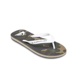 Sandale Quiksilver "Molokai Art 25", Herren, Gr. 13(46), beige (abbey stone butancamo), Obermaterial:Obermaterial: Synthetik / Laufsohle: Moosgummi;, Schuhe Sandale