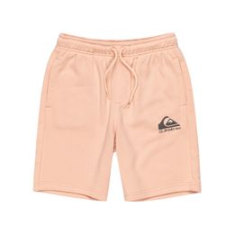 Bermudas Quiksilver "Easy Day", Jungen, Gr. 14, orange (peach parfait), Obermaterial: 55% Walkfrottier, 45% Microfaser;, Hosen Bermudas
