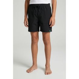 Badeshorts Chiemsee "Boys Swim Shorts", Jungen, Gr. 122/128, N-Gr, schwarz, Obermaterial: 100% Polyester, Badehosen Badeshorts, f&uuml;r Kinder, sportlicher Stil, bequemes Tragegef&uuml;hl