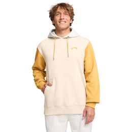 Kapuzensweatshirt Billabong "Arch Block", Herren, Gr. XL, braun, Obermaterial: 55% Walkfrottier, 25% Walkfrottier, 20% Microfaser;, Sweatshirts Kapuzensweatshirt