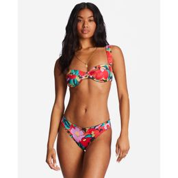 B&uuml;gel-Bikini-Top Billabong "Islands Away", Damen, Gr. XS, Cup B, bunt (multi), Obermaterial: 85% Microfaser, 15% Elasthan;, Bikini-Oberteile B&uuml;gel-Bikini-Top