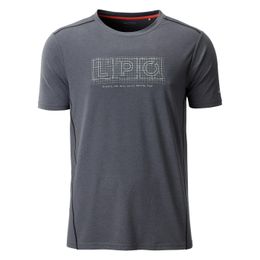 Funktionsshirt LPO "Herren Funktionsshirt Aki", Herren, Gr. M, grau (asphalt), Wirkware: Active Dry - 94% Recycling PES, 6% EL, Shirts Funktionsshirt