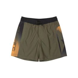 Badeshorts Quiksilver "Everyday Holmes Volley 16", Kinder, Gr. 16, grape leaf holmes, Obermaterial: 100% Microfaser;, Badehosen Badeshorts