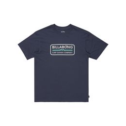 T-Shirt Billabong "Trademark", Herren, Gr. XS, blau (denim), Obermaterial: 100% Walkfrottier;, Shirts T-Shirt
