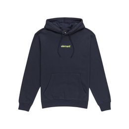 Hoodie Element "Simple Logo", Herren, Gr. S, blau (eclipse navy), Obermaterial: 40% Microfaser, 30% Walkfrottier, 30% Walkfrottier;, Sweatshirts Hoodie