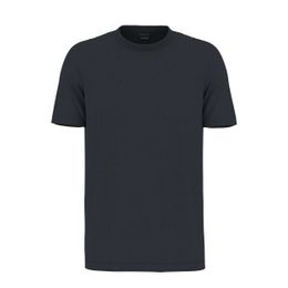 JOOP! T-Shirt JOOP "Raulos", Damen, Gr. L, dunkelblau, Single Jersey, Obermaterial: 100% Baumwolle, unifarben, normal, Shirts T-Shirt