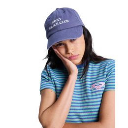 Baseball Cap Roxy "Toadstool", Damen, vintage indigo, Obermaterial: 65% Walkfrottier, 35% Walkfrottier;, Caps Baseball Cap