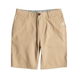 Chinoshorts Quiksilver "Everyday", Jungen, Gr. 14, beige (incense), Obermaterial: 100% Walkfrottier;, Hosen Chinoshorts