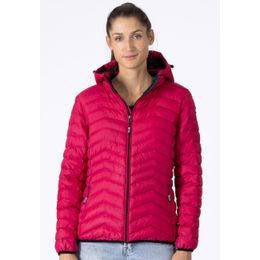 Steppjacke LPO "Wattierte Steppjacke Serafine", Damen, Gr. 36 (S), granita, 100% Polyester, regular fit, Jacken Steppjacke