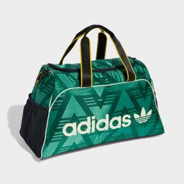 Sporttasche adidas originals "GROSSER DUFFLEBAG", Damen, bold gr&uuml;n, schwarz, Obermaterial: 100% Polyester, Taschen Sporttasche