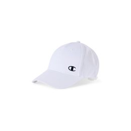 Baseball Cap Champion "Baseball Cap with C-Logo", Damen, wht, Obermaterial: 100% Baumwolle, Caps Baseball Cap