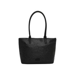Emily & Noah Shopper EMILY & NOAH "Shopper E&N Bayonne RUE 09", Damen, Gr. B/H/T: 40cm x 28cm x 13cm 0, schwarz (schwarz 100), Polypropylen, Taschen Shopper