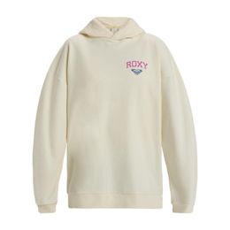 Hoodie Roxy "Essential Energy", Damen, Gr. XS, beige (buttercream), Obermaterial: 100% Walkfrottier;, Sweatshirts Hoodie