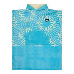 Badeponcho Quiksilver "Hoody", Herren, aqua ocean mayhem, Obermaterial: 100% Walkfrottier;, Hausm&auml;ntel Badeponcho