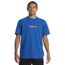 T-Shirt Quiksilver "QS Clicker", Herren, Gr. XS, blau (monaco blau), Obermaterial:100% Walkfrottier;, Shirts T-Shirt