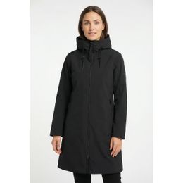 Funktionsmantel Icepeak "ABENSBERG", Damen, Gr. 46, basic schwarz, Obermaterial: 100% Polyester. Futter: 100% Polyester, M&auml;ntel Funktionsmantel