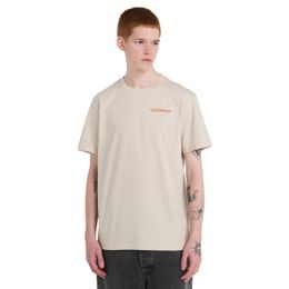 T-Shirt Element "Fortune", Herren, Gr. S, oat milk, Obermaterial: 100% Walkfrottier;, Shirts T-Shirt