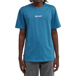 T-Shirt Element "Lowcase Bp", Herren, Gr. L, mallard blau, Obermaterial: 100% Walkfrottier;, Shirts T-Shirt