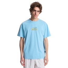 T-Shirt Quiksilver "Nd Nature Magic", Herren, Gr. XL, blau (coronet blau), Obermaterial: 100% Walkfrottier;, Shirts T-Shirt