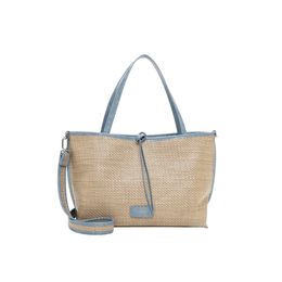 Shopper SURI FREY "Shopper SFY Fany", Damen, Gr. B/H/T: 45cm x 28cm x 15cm 0, blau (lightblau 530), Polypropylen, Taschen Shopper