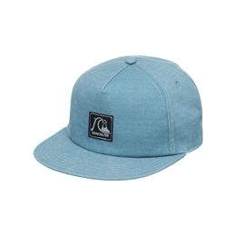 Snapback Cap Quiksilver "Heritage", Herren, blau (real teal), Baumwolle, Caps Snapback Cap