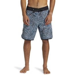 Boardshorts Quiksilver "Highline Scallop 19", Herren, Gr. 28(XS), blau (swedish blau), Obermaterial:88% Microfaser, 12% Elasthan;, Hosen Boardshorts