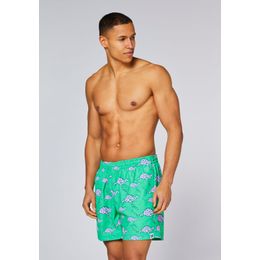 Badeshorts Chiemsee, Gr. L (52/54), marine gr&uuml;n, Polyester, Badehosen Badeshorts