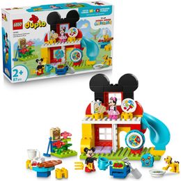 Konstruktionsspielsteine Lego "Micky Maus Wunderhaus mit Minnie und Pluto (10465), Lego DUPLO Disney&trade;", bunt, Spielbausteine, Kinder, Kunststoff, Konstruktionsspielsteine
