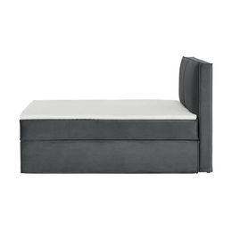 Boxi Boxspringbett 180 x 200 cm Boxi grau Ma&szlig;e (cm): B: 180 H: 125 &raquo; M&ouml;bel Kraft