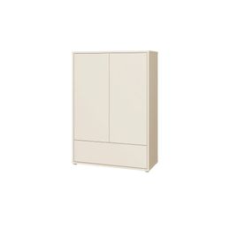 M&ouml;bel Kraft W&auml;scheschrank beige Ma&szlig;e (cm): B: 94,5 H: 134,3 T: 41.5 &raquo; M&ouml;bel Kraft