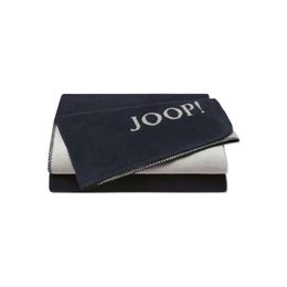 JOOP! Wohndecke blau Baumwollmischgewebe Ma&szlig;e (cm): B: 200 H: 8 &raquo; M&ouml;bel Kraft