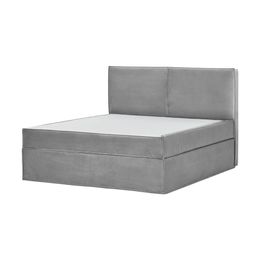Boxi Boxspringbett 160 x 200 cm Boxi grau Ma&szlig;e (cm): B: 160 H: 125 &raquo; M&ouml;bel Kraft